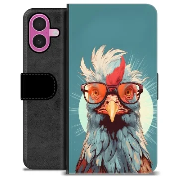 IPHONE 16 PLUS PREMIJUM FUTROLA-NOVČANIK - KOKOŠKA