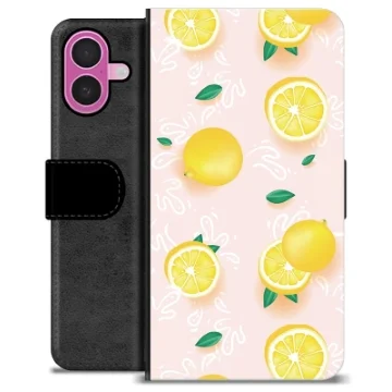 IPHONE 16 PLUS PREMIJUM FUTROLA-NOVČANIK - LIMUN