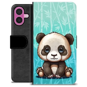 IPHONE 16 PLUS PREMIJUM FUTROLA-NOVČANIK - PANDA
