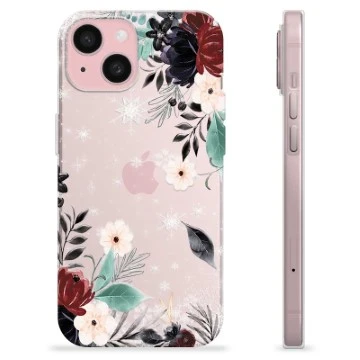 IPHONE 15 TPU MASKA - JESENJE CVEĆE