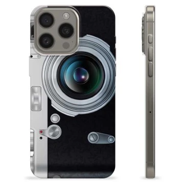 IPHONE 15 PRO MAX TPU MASKA - RETRO KAMERA