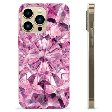 IPHONE 13 PRO MAX TPU MASKA - PINK KRISTAL