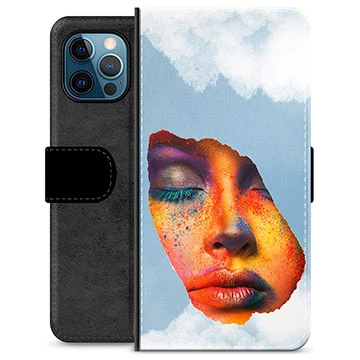 IPHONE 12 PRO PREMIJUM FUTROLA-NOVČANIK - FACE PAINT