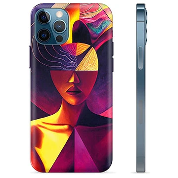 IPHONE 12 PRO TPU MASKA - KUBISTIČKI PORTRET