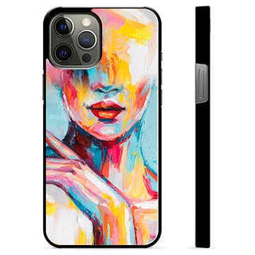 IPHONE 12 PRO MAX ZAŠTITNA MASKA - APSTRAKTNI PORTRET