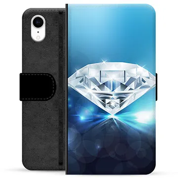 IPHONE XR PREMIJUM FUTROLA-NOVČANIK - DIJAMANT
