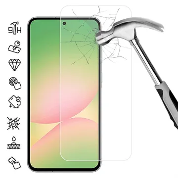 SAMSUNG GALAXY A27 TEMPERED GLASS SCREEN PROTECTOR - 9H - CASE FRIENDLY - TRANSPARENT