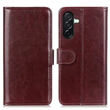 SAMSUNG GALAXY A27 WALLET CASE WITH STAND - BROWN