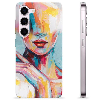 SAMSUNG GALAXY S23 5G TPU MASKA - APSTRAKTNI PORTRET