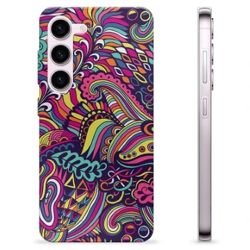 SAMSUNG GALAXY S23 5G TPU MASKA - APSTRAKTNO CVEĆE