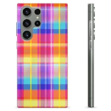 SAMSUNG GALAXY S23 ULTRA 5G TPU MASKA - FLANEL KOŠULJA