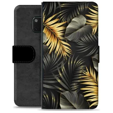HUAWEI MATE 20 PRO PREMIJUM FUTROLA-NOVČANIK - ZLATNO LIŠĆE