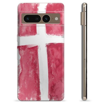 GOOGLE PIXEL 7 PRO TPU MASKA - ZASTAVA DANSKE