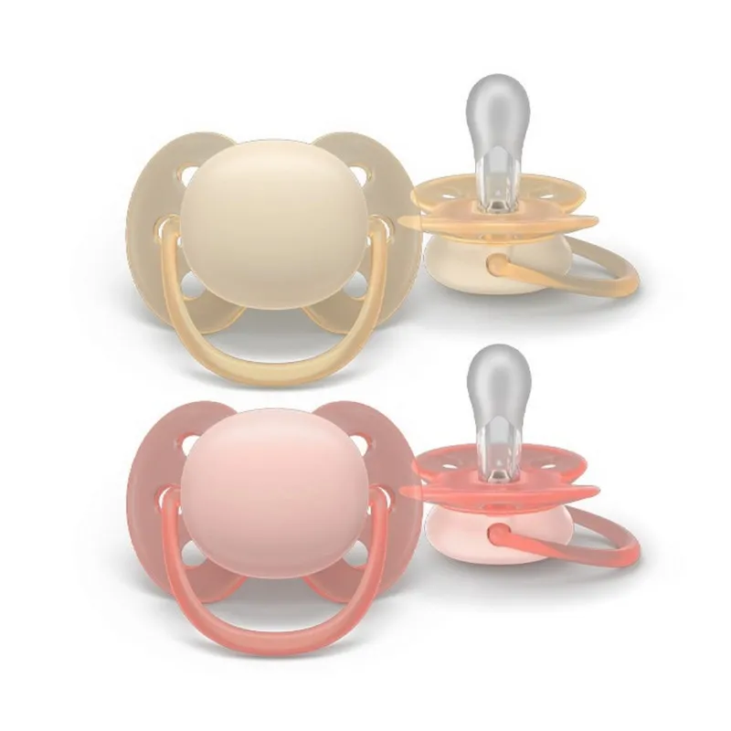 AVENT VARALICA SOFT 0-6M CORAL/YELLOW 2KOM