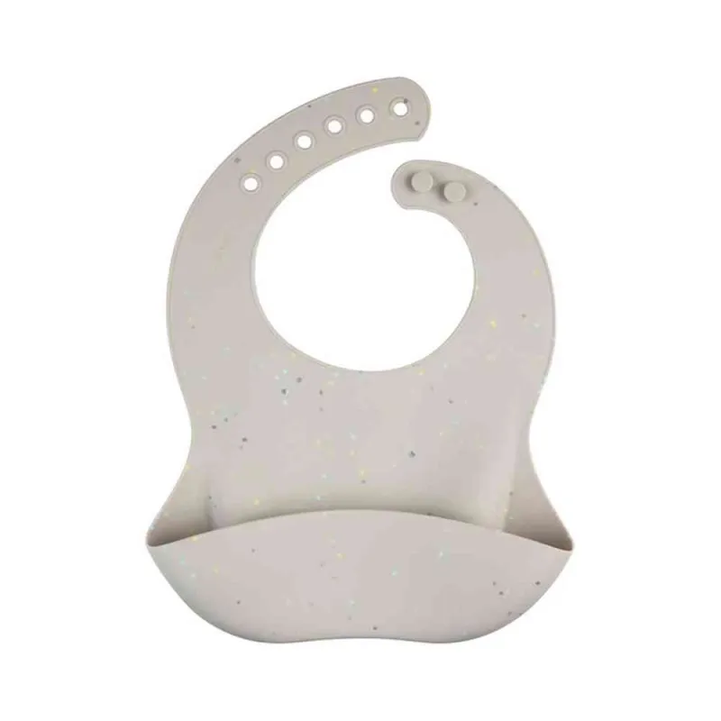CANPOL BABIES SILIKONSKA PORTIKLA SA DZEPOM DOTS 51/029 GREY