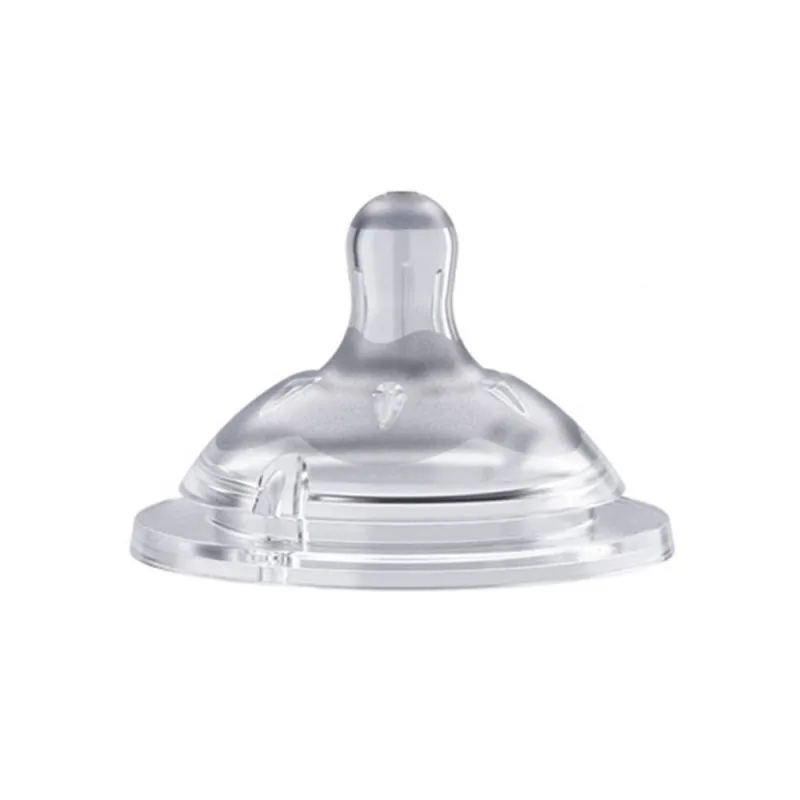 CHICCO CUCLA NATURALFEELING SILIKON PRILAGODLJIV PROTOK 4M 2KOM
