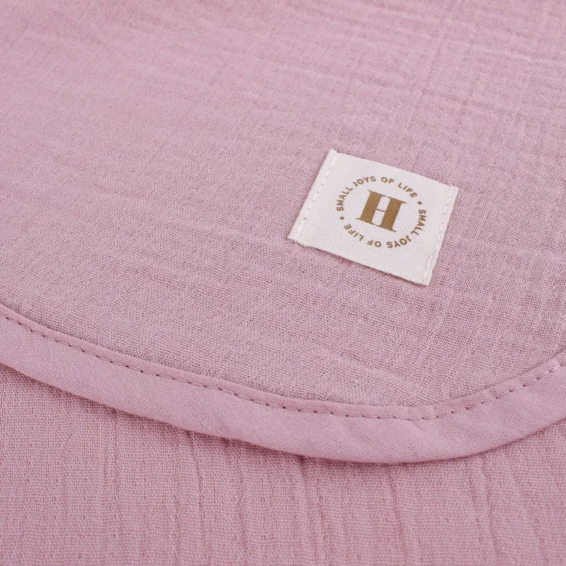 HYGGE PONCO OD MUSLINA DUSTY ROSE