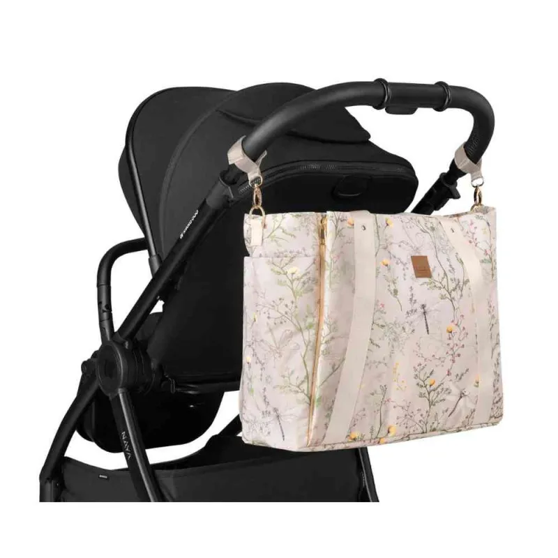 KIKKA BOO TORBA ZA MAME FLORENCE SECRET GARDEN BEIGE