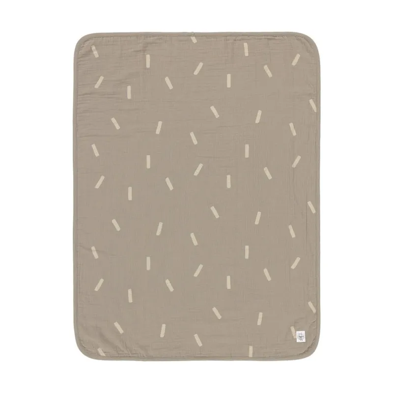 LASSIG CEBE MUSLIN SPECKLES OLIVE (75 X 100 CM)