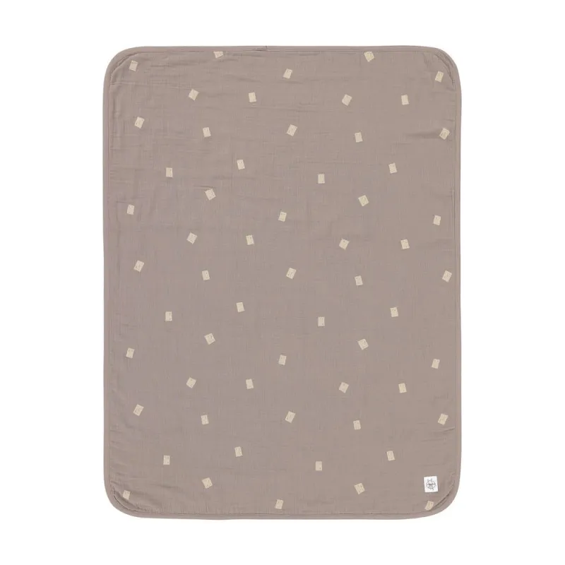 LASSIG CEBE MUSLIN SPOTS TAUPE (75 X 100 CM)