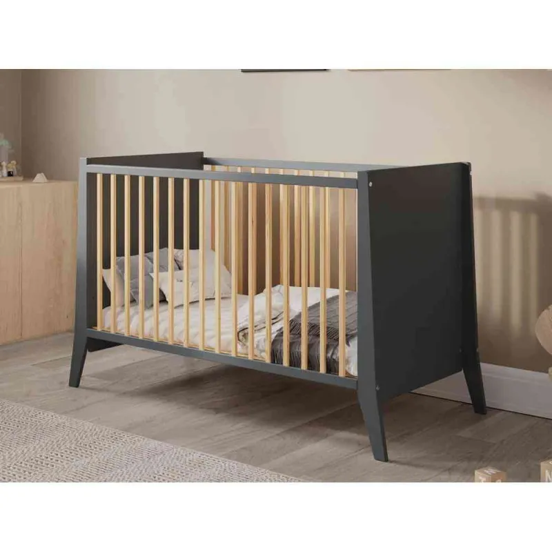 LETTINO COSMO KREVETAC 120X60 ANTRACIT PINE