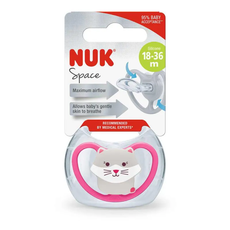 NUK VARALICA SILIKON 18-36M SPACE BOX