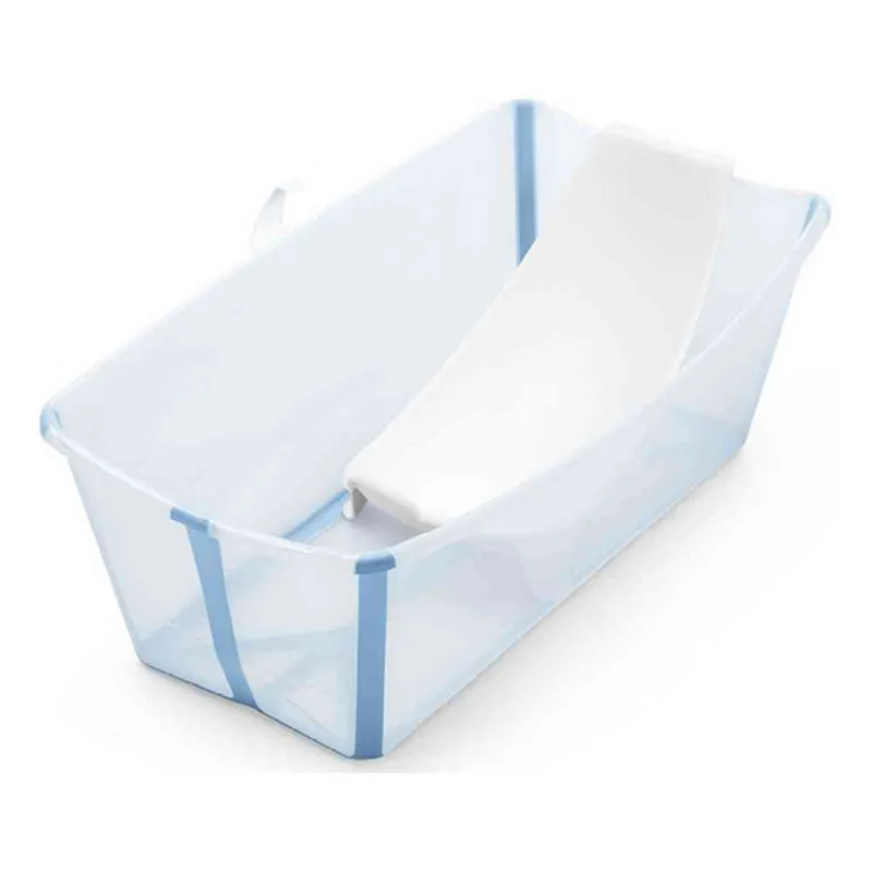 STOKKE FLEXI BATH SET (SKLOPIVA KADICA I PODLOGA) - OCEAN BLUE V2