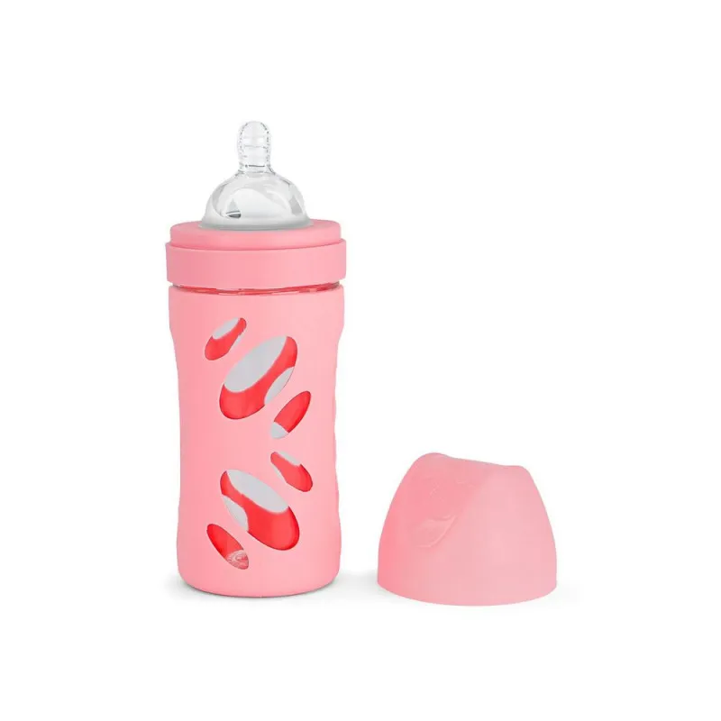 TWISTSHAKE ANTI-COLIC STAKLENA FLASICA 260ML PASTEL PINK
