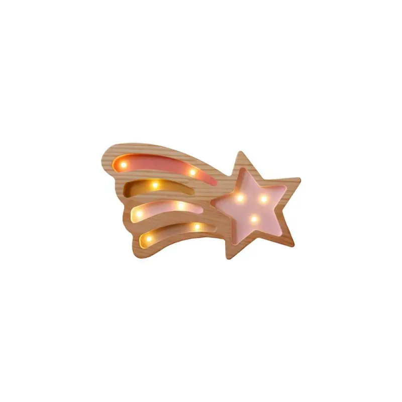 TWO N KIDS LED MINI LAMPA MAGIC STAR ROZE