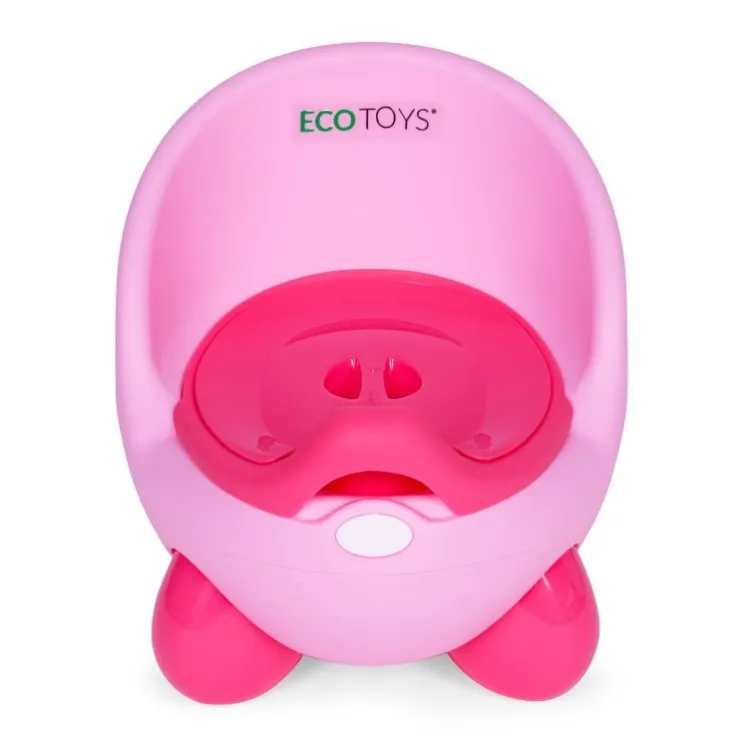 Noša za decu sa uklonivim umetkom i neklizajućim nogicama, roze, ECOTOYS