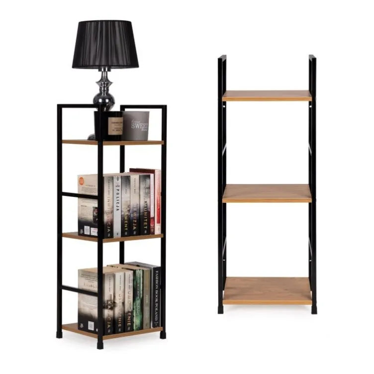 Moderna drvena polica LOFT 3, ModernHome