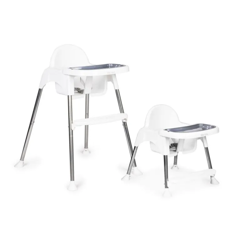 HRANILICA ZA BEBE 2U1 SA POSTOLJEM I POJASEVIMA WHITE ECOTOYS