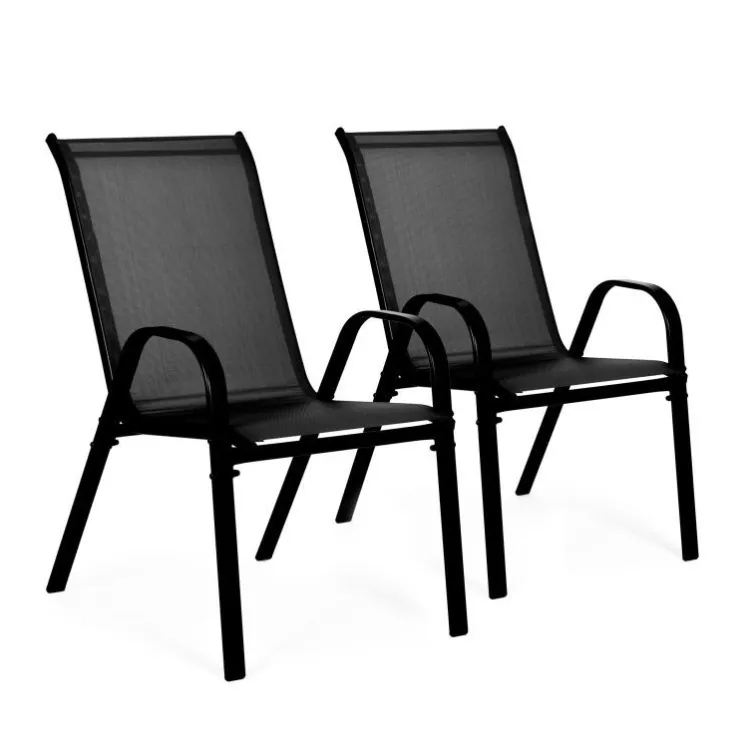 Set od 2 baštenske stolice black MultiGarden