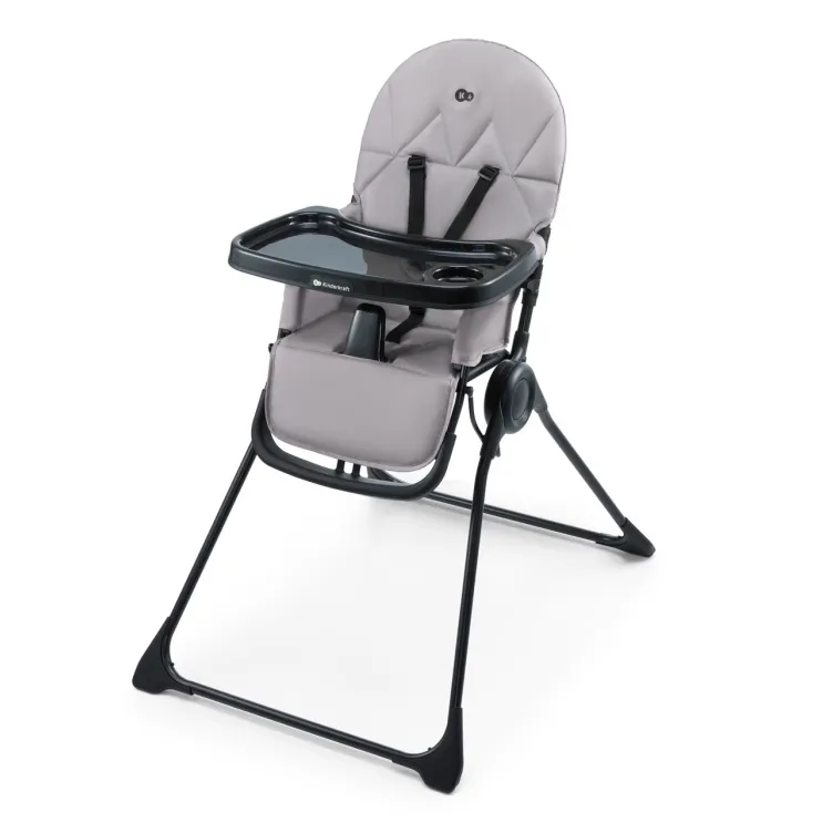 KINDERKRAFT STOLICA ZA HRANJENJE BINCI GREY