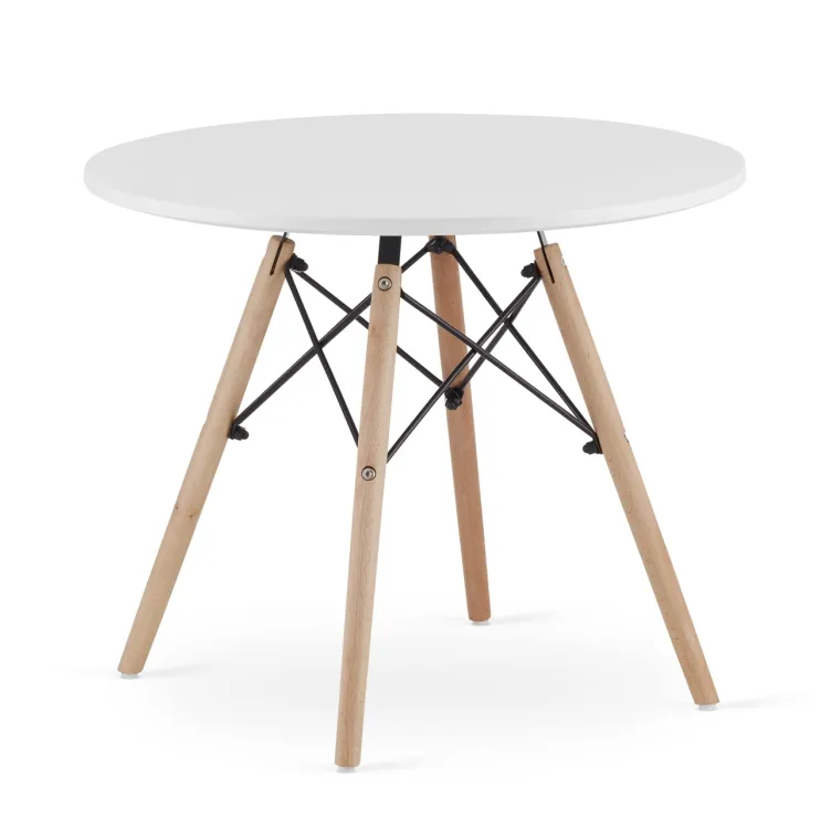 MAKSI Okrugli sto 60 cm - beli