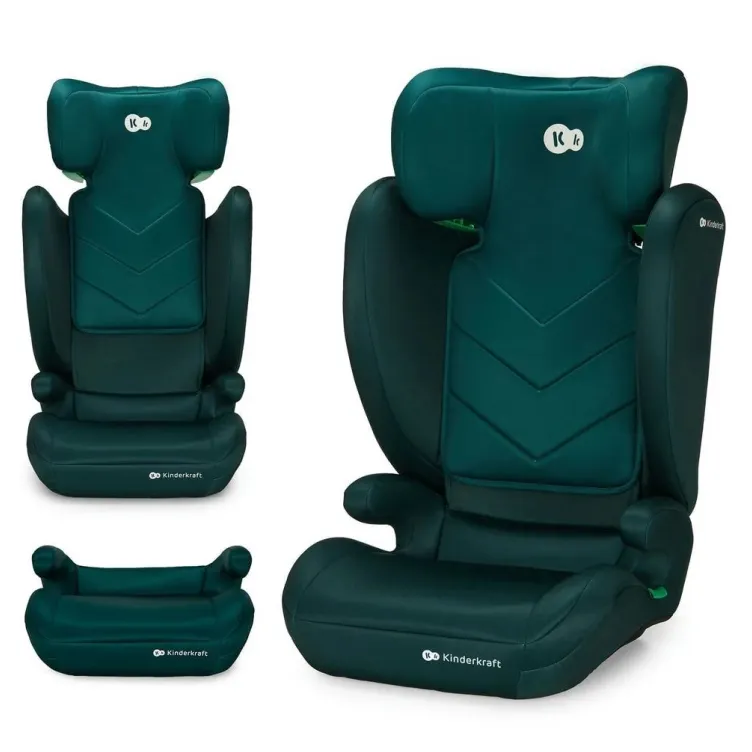 KINDERKRAFT AUTOSEDISTE I-SPARK I SIZE GREEN