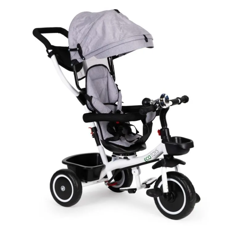 TRICIKL SA ROTIRAJUĆIM SEDIŠTEM 360 GRAY ECOTOYS