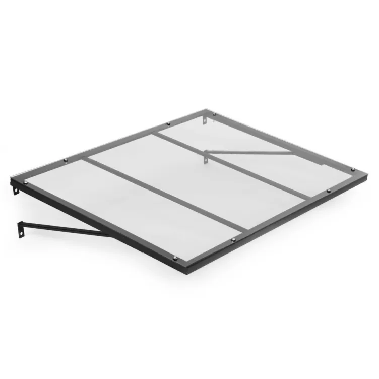 Nadstrešnica za ulazna vrata 140 × 90 cm sa UV zaštitom – MultiGarden