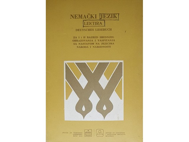 Nemački Jezik Lektira I i II