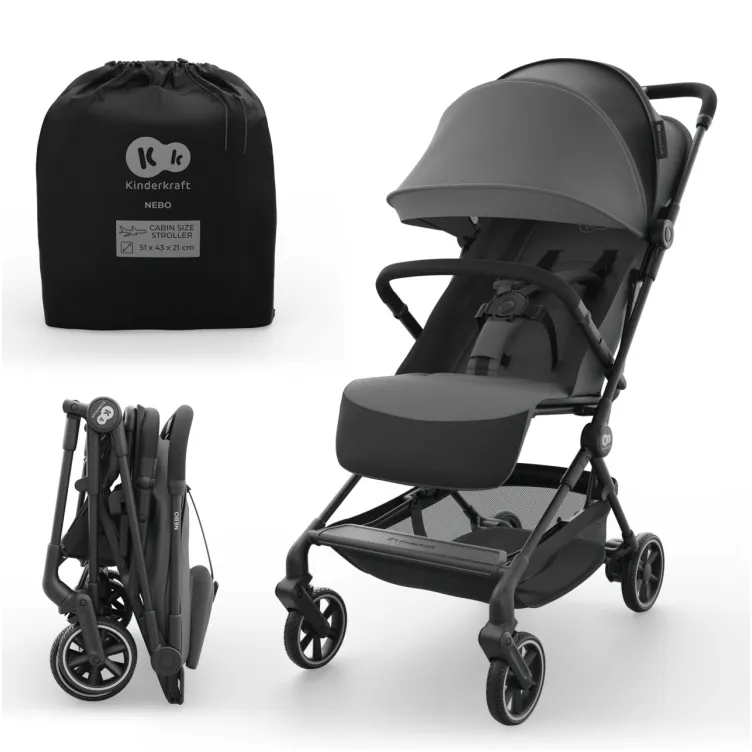 KINDERKRAFT KOLICA NEBO GREY