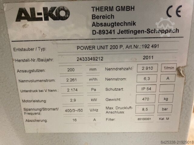 Mobilni ekstrakcioni sistem
AL-KO POWER UNIT 200