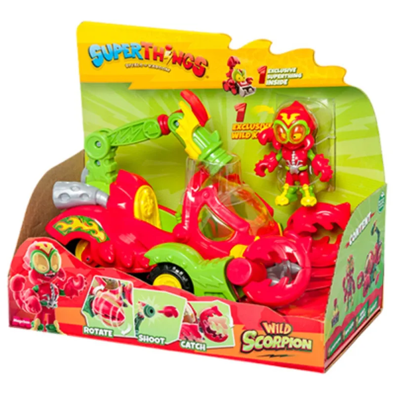SUPERTHINGS S -PLAYSET 1X6 WILD SCORPION