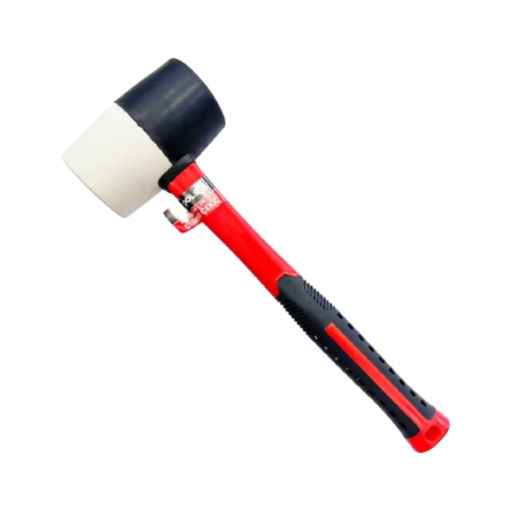 SG TOOLS gumeni čekić crno-beli 680g, TPR drška, SG13011