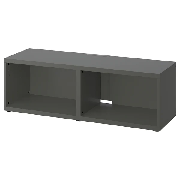 TV stalaža, tamnosiva, 120x40x38 cm