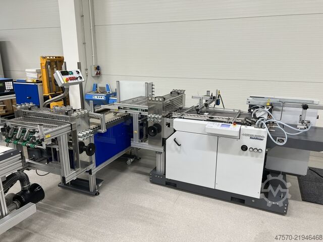 Gužvanje i savijanje mašina
Heidelberg Stahlfolder + Popp Maschinenbau SRT + MWS
