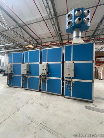 Isisavanje dima od zavarivanja
Lincoln Electric AMBICLEAN 8000 - 4 UNITS