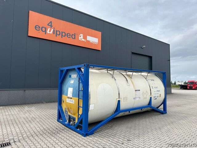 Tank kontejner
Welfit Oddy 20FT ISO, 23.950L / 1-COMP. / IMO 1 / valid 2...