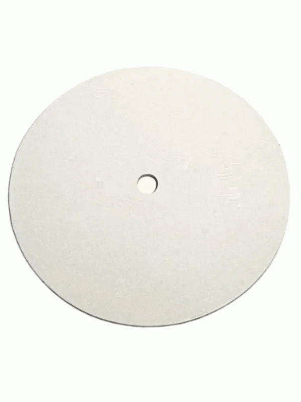Tacna tanka bela 16cm sa rupom