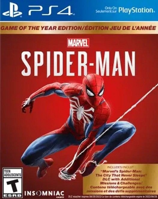 SONY PS4 MARVEL'S SPIDER-MAN GOTY Igrica