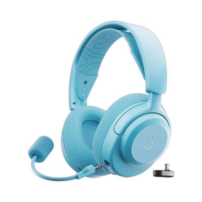 Slušalice SteelSeries Arctis Nova 3P Gaming / Wireless / Bežične / 2.4GHz / Bluetooth 5.3 / USB-C / Aqua